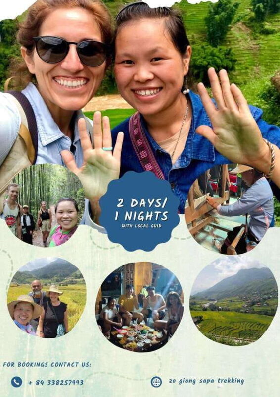 SAPA: 2 DAYS Walking & 1 night at Homestay with LOCAL GUIDE - A Genuine Look at the 2-Day Sa Pa Trekking Tour