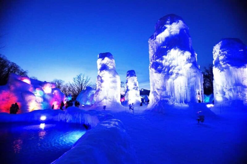 Sapporo departure: Lake Shikotsu Ice Festival Half-Day Tour - Key Points