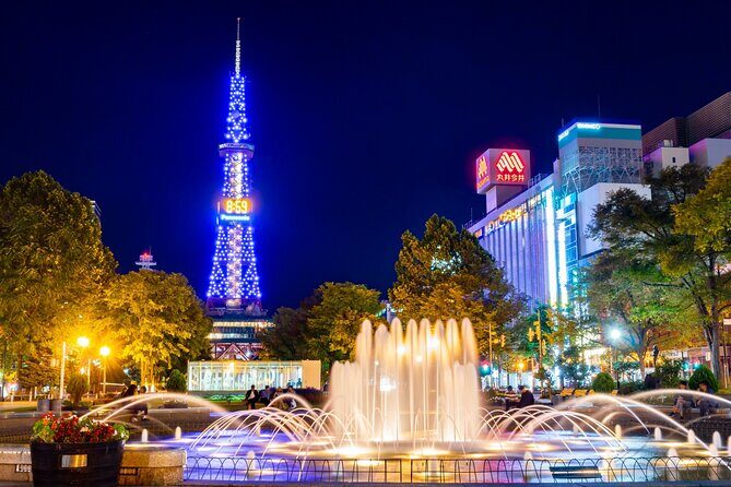 Sapporo: Illuminated Landmarks and TV Tower Night View Tour - What You Can Expect from the Experience