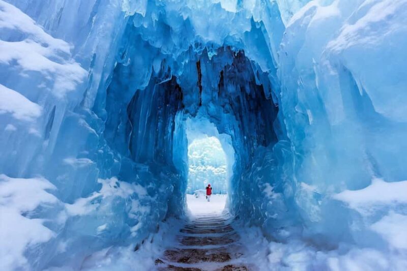 Sapporo: Lake Shikotsu Ice Festival & Lakeside Onsen Retreat - Key Points