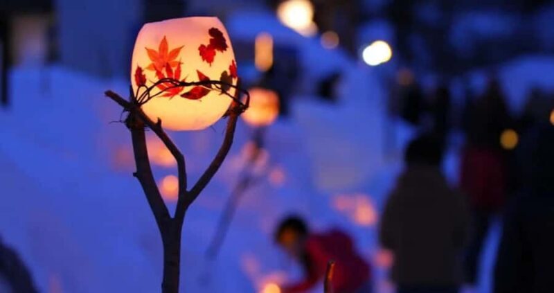 Sapporo: Otaru Snow Light Path Festival Private Day Trip - Key Points