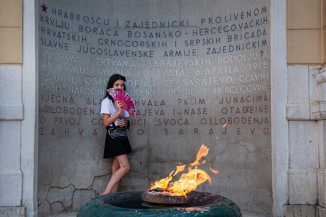 Sarajevo Uncovered: Old Town Tour with Coffee and Food Tasting - Latin Bridge: The Historic Catalyst