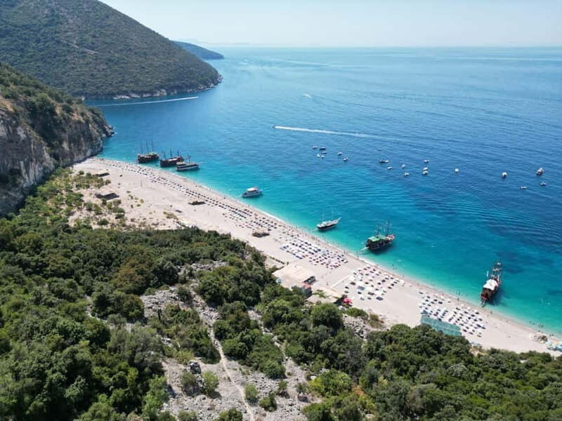 Saranda: Boat Tour to 6 Destinations + Free Drink & Umbrella - Frequently Asked Questions