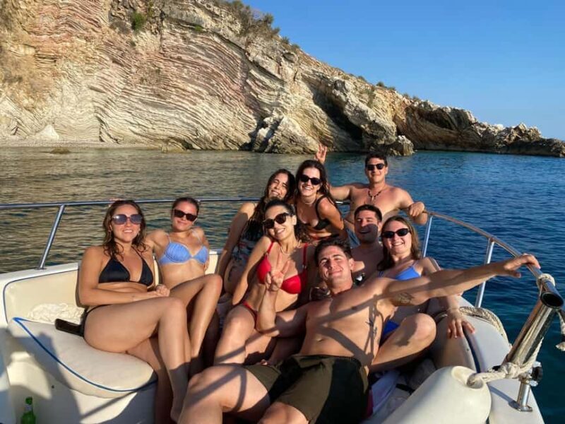 Saranda: Boat Trip to 6 Spots + Free Drink & Free Umbrellas - Practicalities: Group Size, Duration, and Booking