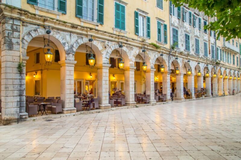 Saranda: Corfu Town and Palaiokastritsa Day Trip with Cruise - Key Points