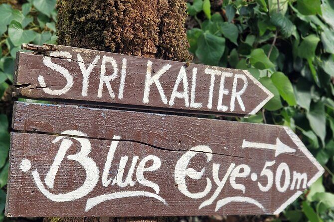 Sarande Blue Eye and Lekursi Castle Tour - The Blue Eye Spring: Nature’s Marvel