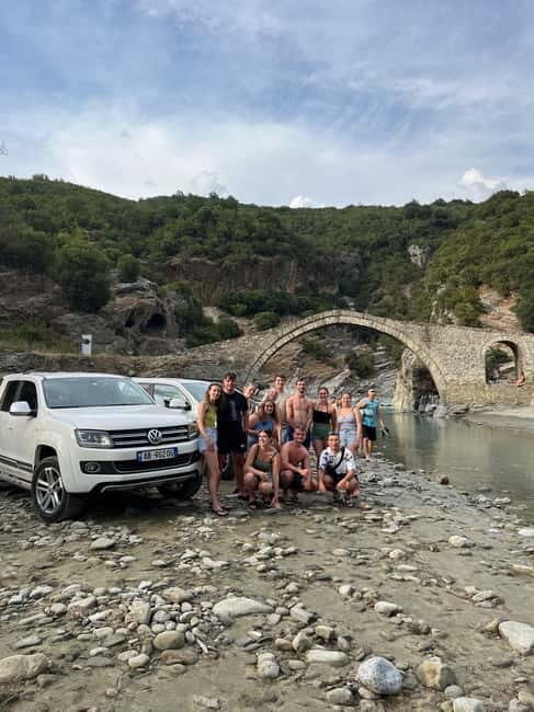 Sarande: Permet 4x4 Tour, Rafting and Thermal baths - The Scenic 4x4 Drive to Permet