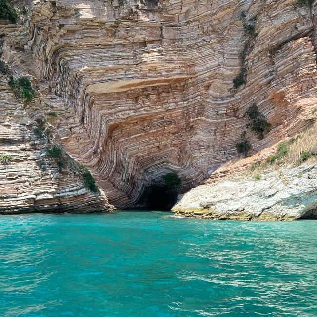 Sarande:Tour Boat Pegeon Cave, Manastir, Pulebardha, Ksamil - An Introduction to the Sarande Boat Tour
