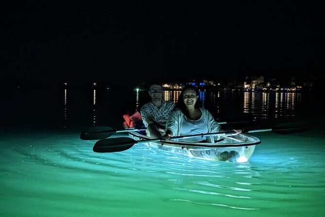 Sarasota - Clear Kayak LED Night Glass Bottom Tour - FAQs