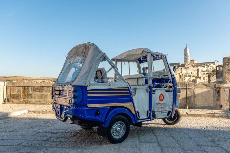 SASSI DI MATERA: Guided Tour by Ape Calessino - The Charm of the Ape Calessino Ride