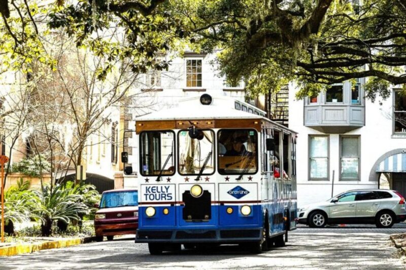 Savannah: 1.5-Hour Guided Trolley Tour with Shuttle Service - Key Points