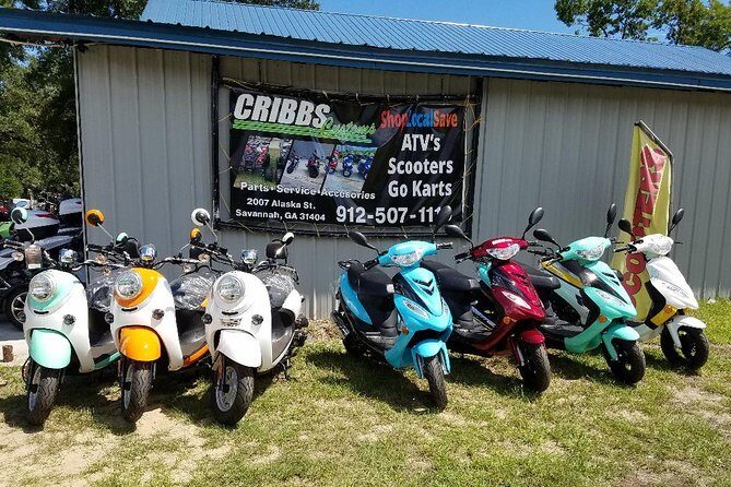 Savannah Scooter and Trike Rental with Helmet - What’s on Offer?