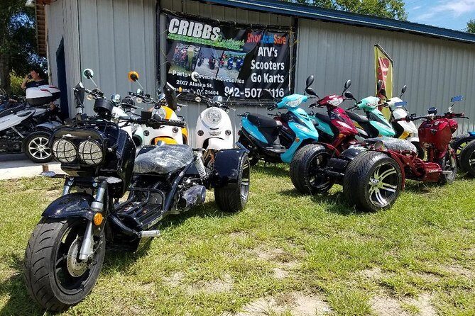 Savannah Scooter and Trike Rental with Helmet - How It Works: What to Expect