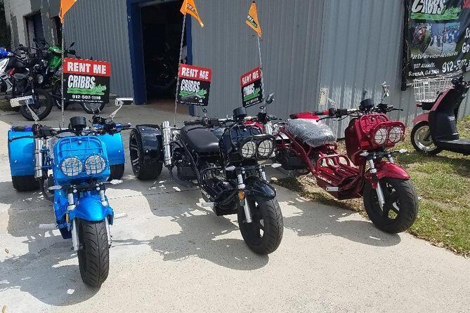 Savannah Scooter and Trike Rental with Helmet - Who Will Get the Most Out of This Tour?