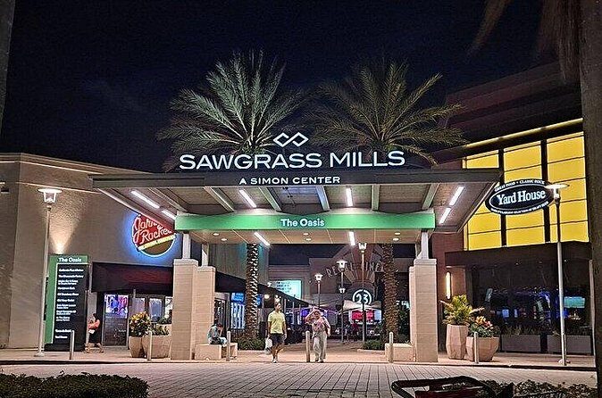 Sawgrass Mills Mall Round Trip from Miami - FAQs