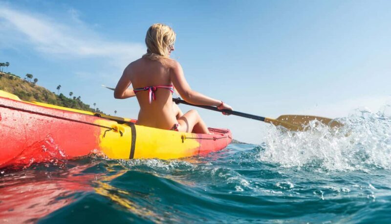 SCALA DEI TURCHI: 1-hour rental 2-seater KAYAK and 1-seater STAND UP PADDLE - Why Paddling Here Is Special