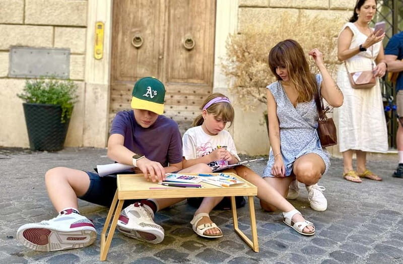 Scavenger Hunt Art Lab for FamiliesExplore Romes Landmarks - Why This Tour Works Well for Families