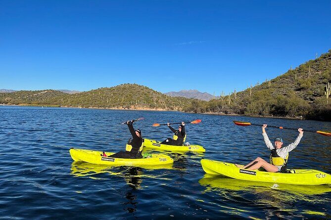 Scenic Guided Kayaking Tour on Saguaro Lake - The Experience from Travelers’ Perspectives