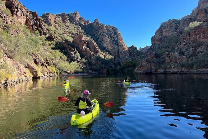 Scenic Guided Kayaking Tour on Saguaro Lake - Practical Tips for Your Kayaking Day