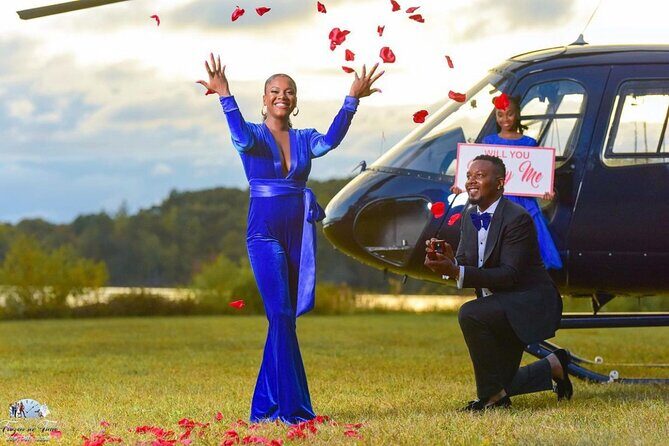 Scenic Lakeside Proposal with Luxury Helicopter from NYC - An In-Depth Look at the Scenic Lakeside Proposal by Helicopter