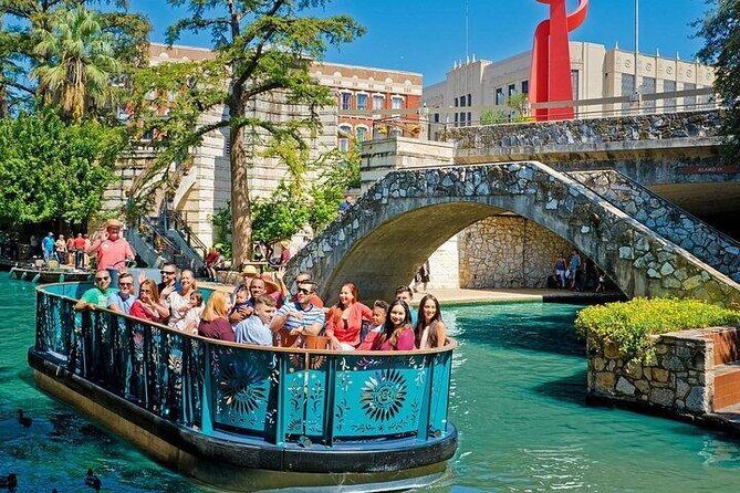Scenic San Antonio Small Group Night Tour w/Riverwalk Boat Cruise - Key Points