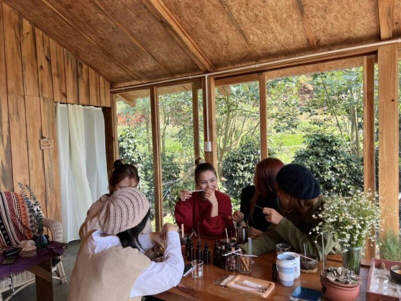 Scented candle workshop at Twin Beans Farm - Da Lat suburb - A Practical Look at the Scented Candle Workshop at Twin Beans Farm in Da Lat