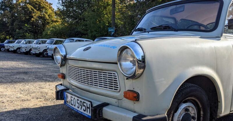 Schkeuditz: 4-Hour Vintage East German Trabant Rental - Authentic Experience and Practicality