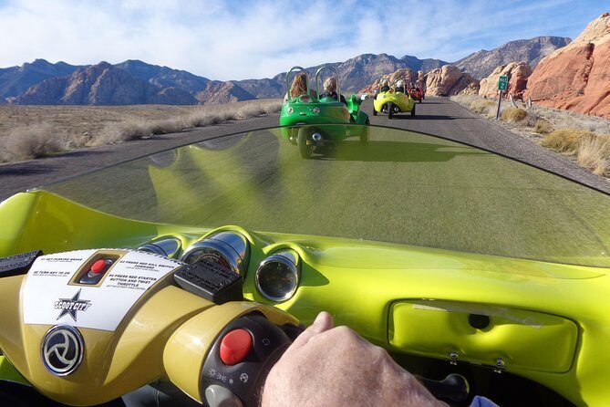 Scooter Car Tour of Red Rock Canyon with Transport from Las Vegas - The Guidance & Personal Touch