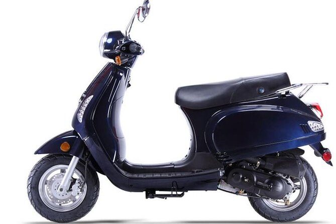 Scooter Rental for 4 Hours plus 1 Hour Free and 2 Passengers Retro "Lucky" 49cc - Overview of the Scooter Rental Experience