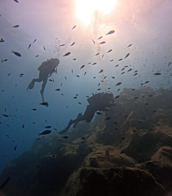 Scuba Diving in the Volcanic Caldera/shorelines of Santorini - Experience Overview