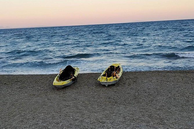 Sea Kayak in Tyros Arcadia - The Route and Stops