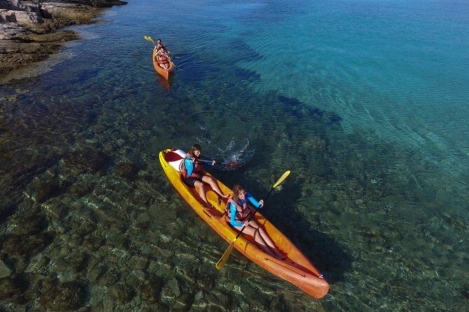 Sea kayaking Postira - Lovreina (St.Lovre, archaeological site) - An Authentic Seaside Adventure on Brac Island