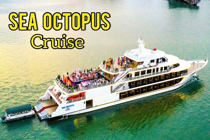 Sea Octopus Cruise | First 5 Star Vessel | 7h Explore Halong Bay - Sung Sot Cave: The Titanic of Caves