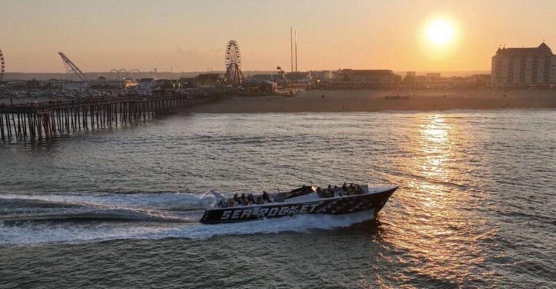 Sea Rocket Sunset & OC Harbor Cruise in Ocean City, MD - Key Points