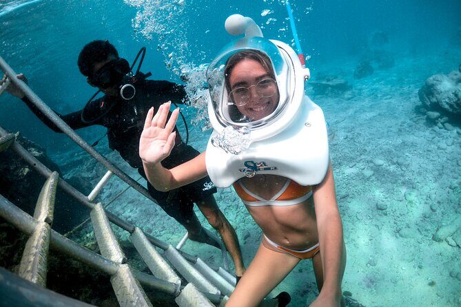 SeaTrek Underwater Helmet Diving Experience in Downtown Cozumel - How the Experience Begins: Easy Access and Comfortable Setup