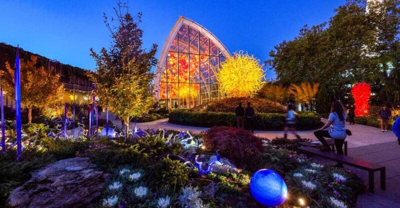 Seattle: Chihuly Garden and Glass Entry Ticket - The Outdoor Garden: A Living Gallery