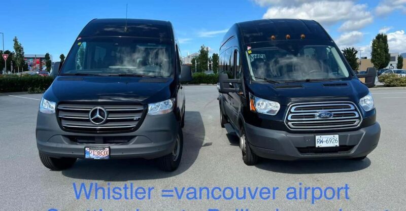 Seattle DT to Vancouver DT private Sprinter van shuttle - Price and Value