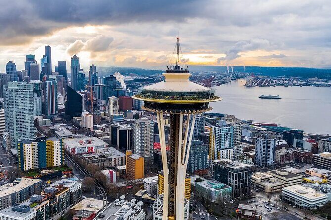 Seattle in One Day Private Tour w/ Pike Place Market - The Space Needle: An Icon with a View
