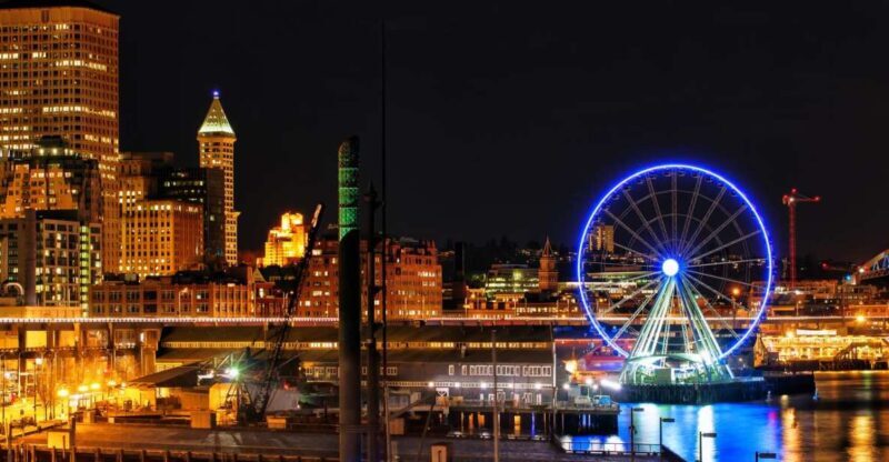 Seattle: Night Walking Tour with Space Needle - A Guided Nighttime Stroll Through Seattles Bright Lights