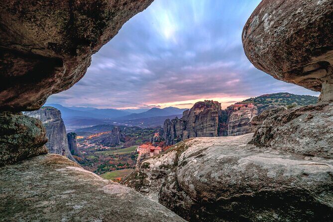 Secret Caves of Meteora - Sunset Hike - The Scenic Sunset and Photo Opportunities