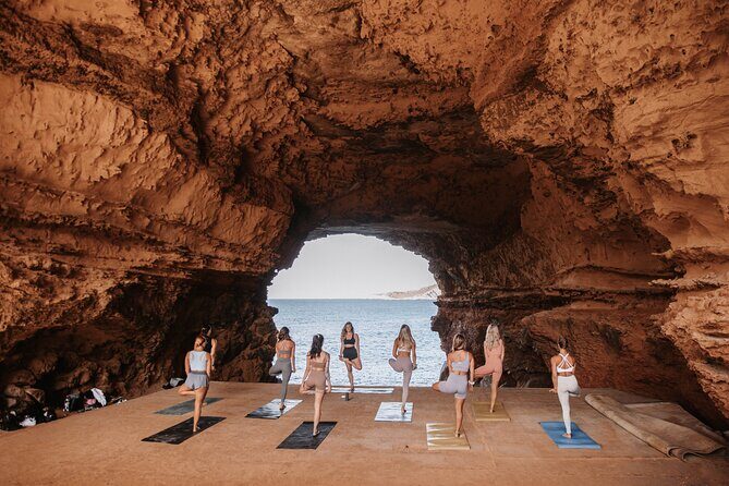 Secret Cove Yoga and Crystal Waters Experience in Ibiza - Transport, Timing, and Group Dynamics
