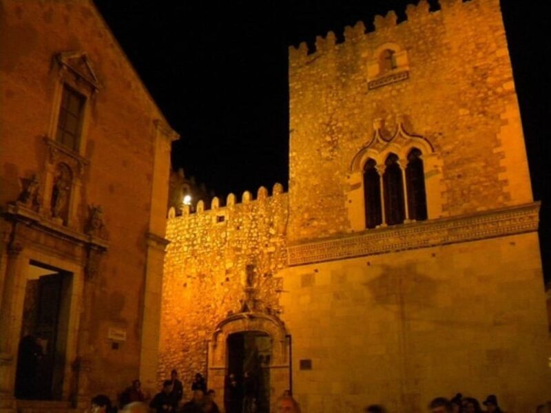 Secret Taormina: Private Night Tour among Legends, Myths and Tastings - Key Points