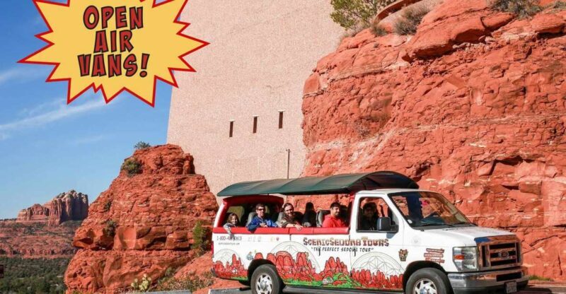 Sedona: Open-Air Van Tour with a Local Guide and 6 Stops - Breakdown of the Itinerary