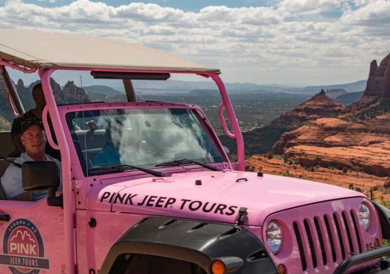 Sedona: Scenic Rim Pink Jeep Tour - Key Points
