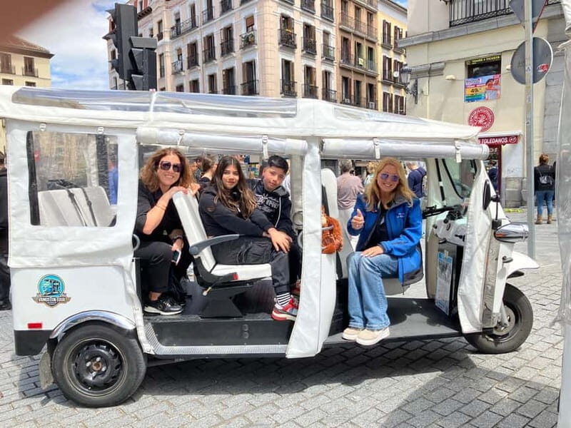 "See Madrid Differently: A Premium Private Tuk Tuk Ride" - An In-Depth Look at the Tour Experience