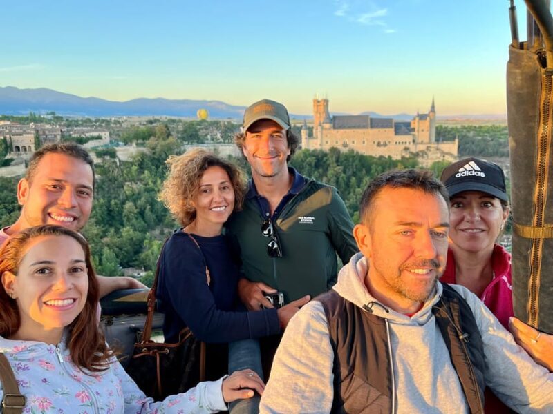 Segovia: Hot-Air Balloon Flight with Optional 3-Course Lunch - What to Expect from the Flight: Above Segovia’s Landmarks