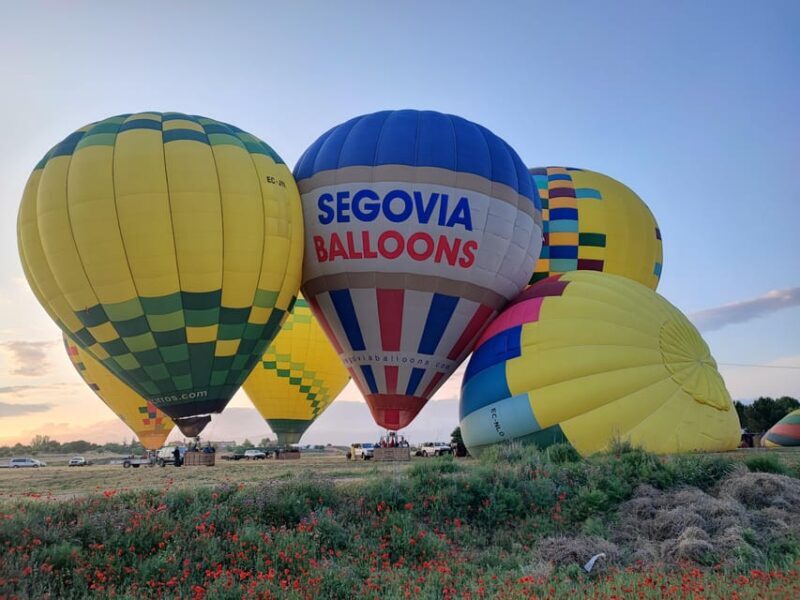 Segovia: Hot-Air Balloon Flight with Optional 3-Course Lunch - The Optional 3-Course Lunch