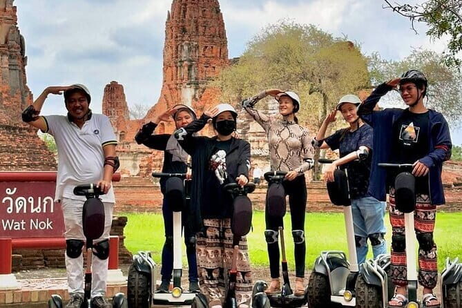 Segway Adventure to All Famous Attractions in Ayutthaya - Breakdown of the Itinerary