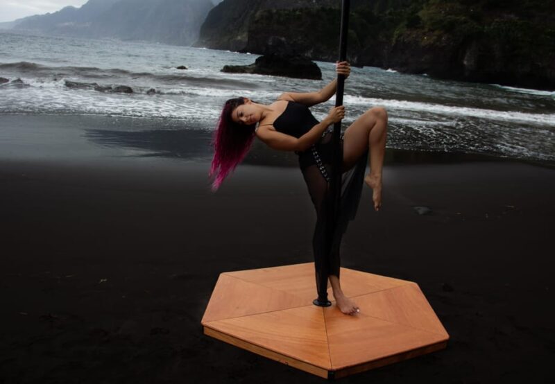 Seixal Black Sand Beach Pole Dance Photo & Drone Shooting - An Overview of the Experience