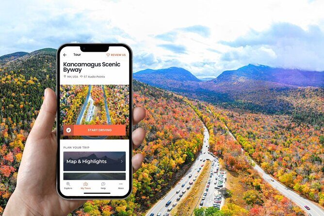 Self-Guided Audio Driving Tour in Kancamagus Highway - The Itinerary in Detail